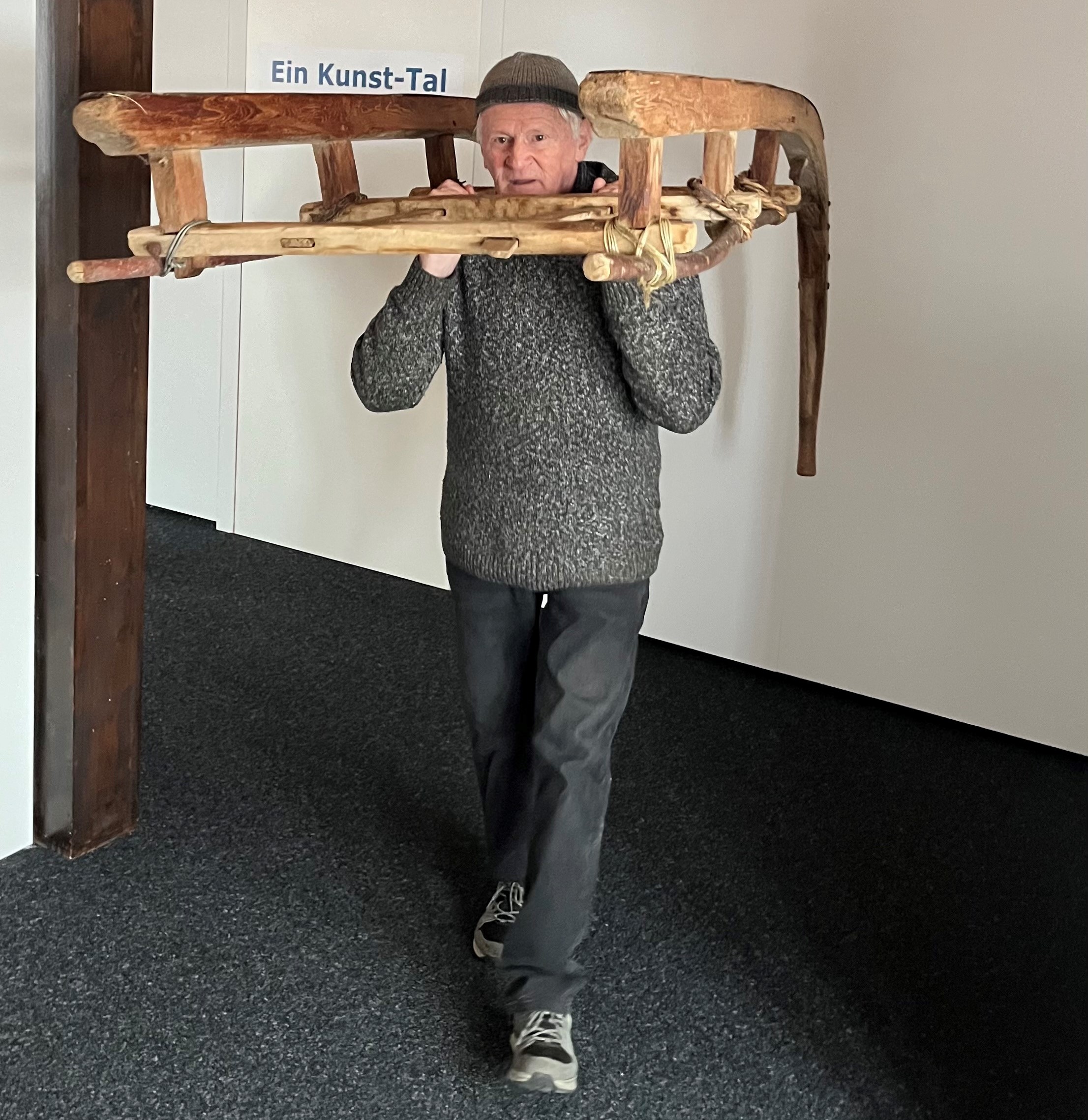 Eine neue Ausstellung entsteht — Lötschentaler Museum